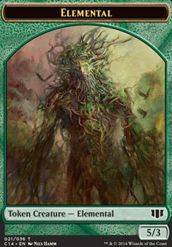 Omanth, Locus of Elemental Shenanigans *Retired* (Commander / EDH MTG Deck)